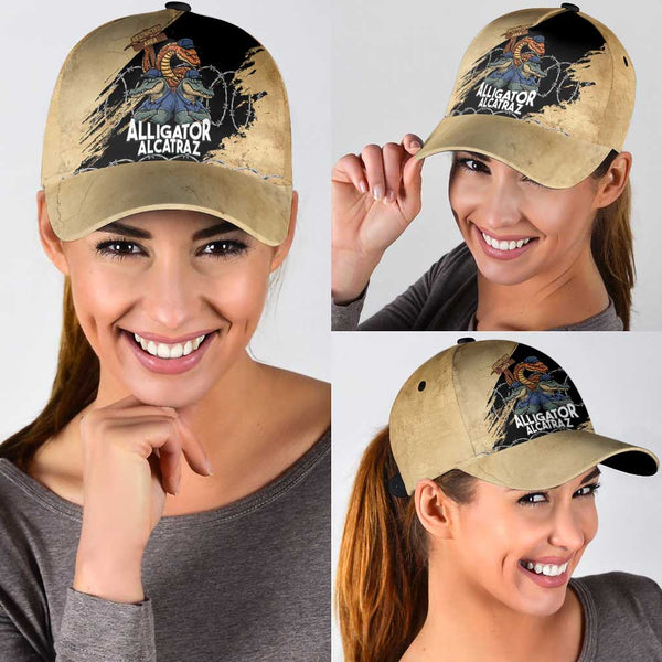 Alligator Alcatraz Classic Cap Gator and Python Restricted Area ...