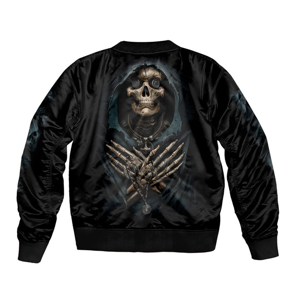 Grim Reaper Bomber Jacket The Ferryman Of The Underworld with Charon ...