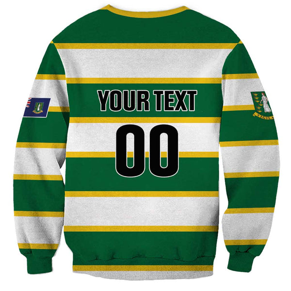 Custom British Virgin Islands Rugby Sweatshirt Team BVI Go Champions ...