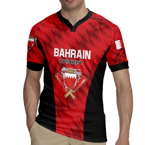 Custom Bahrain Cricket Rugby Jersey Come On Team Bahrain - Wonder Print ...