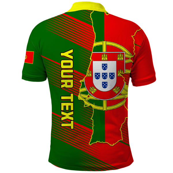 Personalised Portugal Independence Day Polo Shirt Portuguesa Map Flag ...