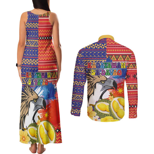 Philippines Kadayawan Couples Matching Tank Maxi Dress and Long Sleeve ...