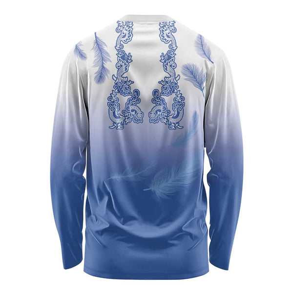 Philippines National Costume Style Long Sleeve Shirt Barong Tagalog and ...