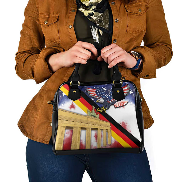 German American Heritage Month Shoulder Handbag United States Eagle an ...