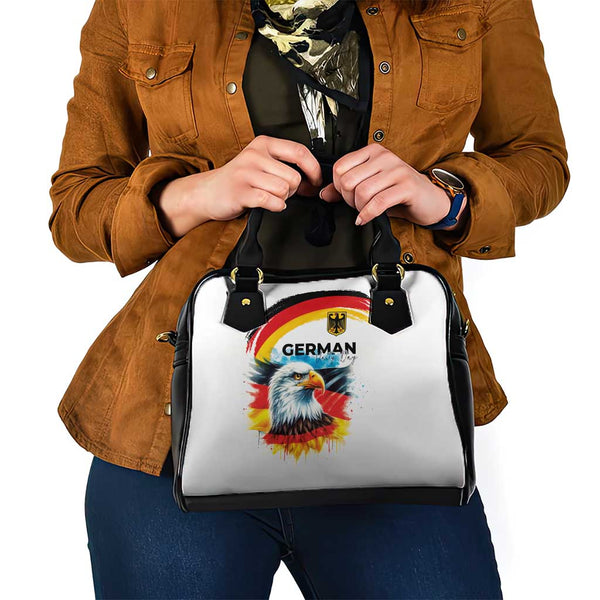 German Unity Day Shoulder Handbag Germany Flag with Eagle Head and ...