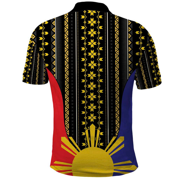 Afro Pinoy Blackapino Half Black Filipino Polo Shirt - Wonder Print Shop