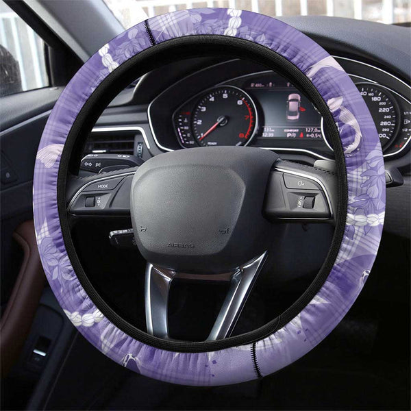 Japanese Koi Fish Steering Wheel Cover Purple Wagara Palaka Honohono ...