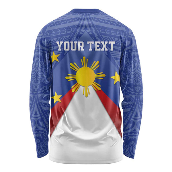 Personalized Pilipinas Eight-Rayed Sun Long Sleeve Shirt Philippines ...