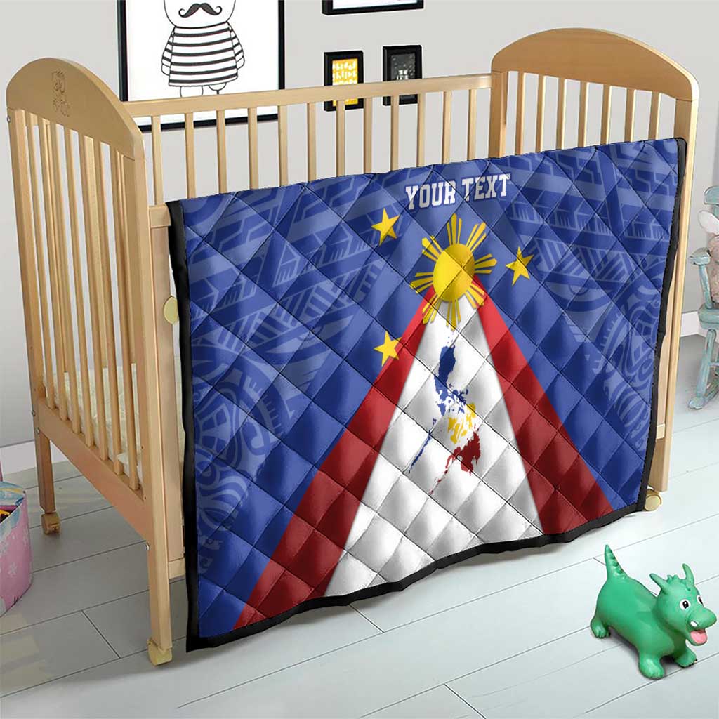 Personalized Pilipinas Eight-Rayed Sun Quilt Philippines Map With ...