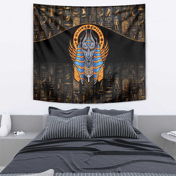 Egyptian Anubis Tapestry Ancient Egypt Culture - Wonder Print Shop