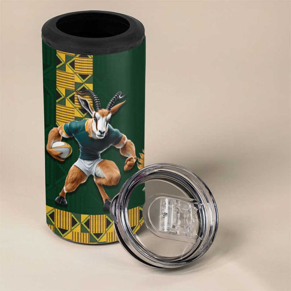 South Africa Rugby History World Champions 4 in 1 Can Cooler Tumbler ...