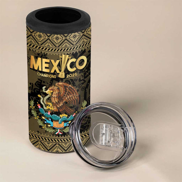 Custom Mexico Football 4 in 1 Can Cooler Tumbler 2025 El Tri Champions ...