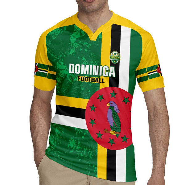 Custom Dominica Football Rugby Jersey 2025 Go Dominik - Wonder Print Shop