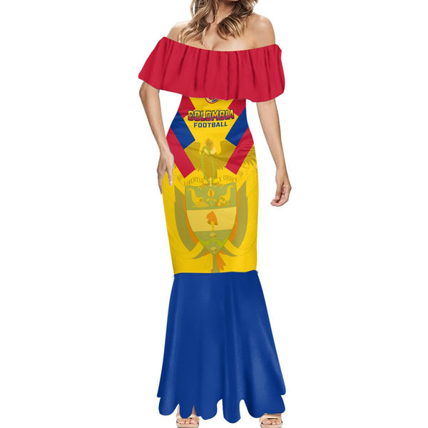 Colombia Football Mermaid Dress Las Chicas Superpoderosas 2023 World ...
