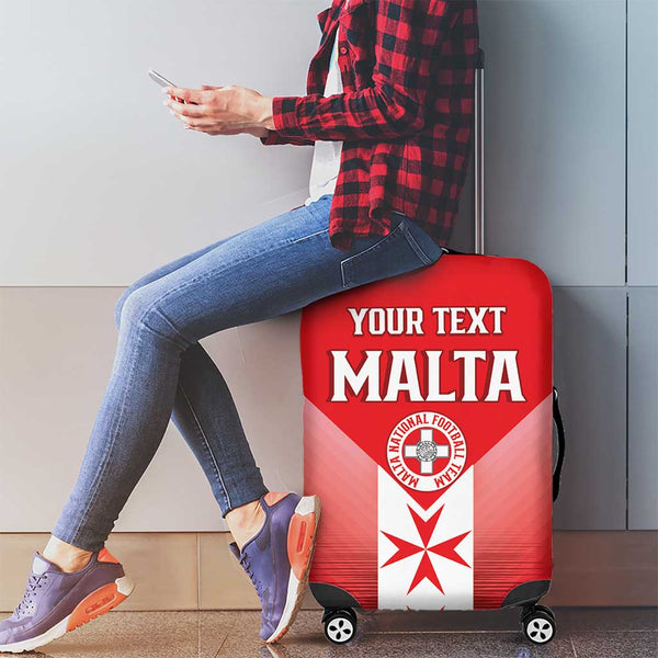 Custom Malta Football Luggage Cover Maltese Cross Sporty Style - Wonder ...