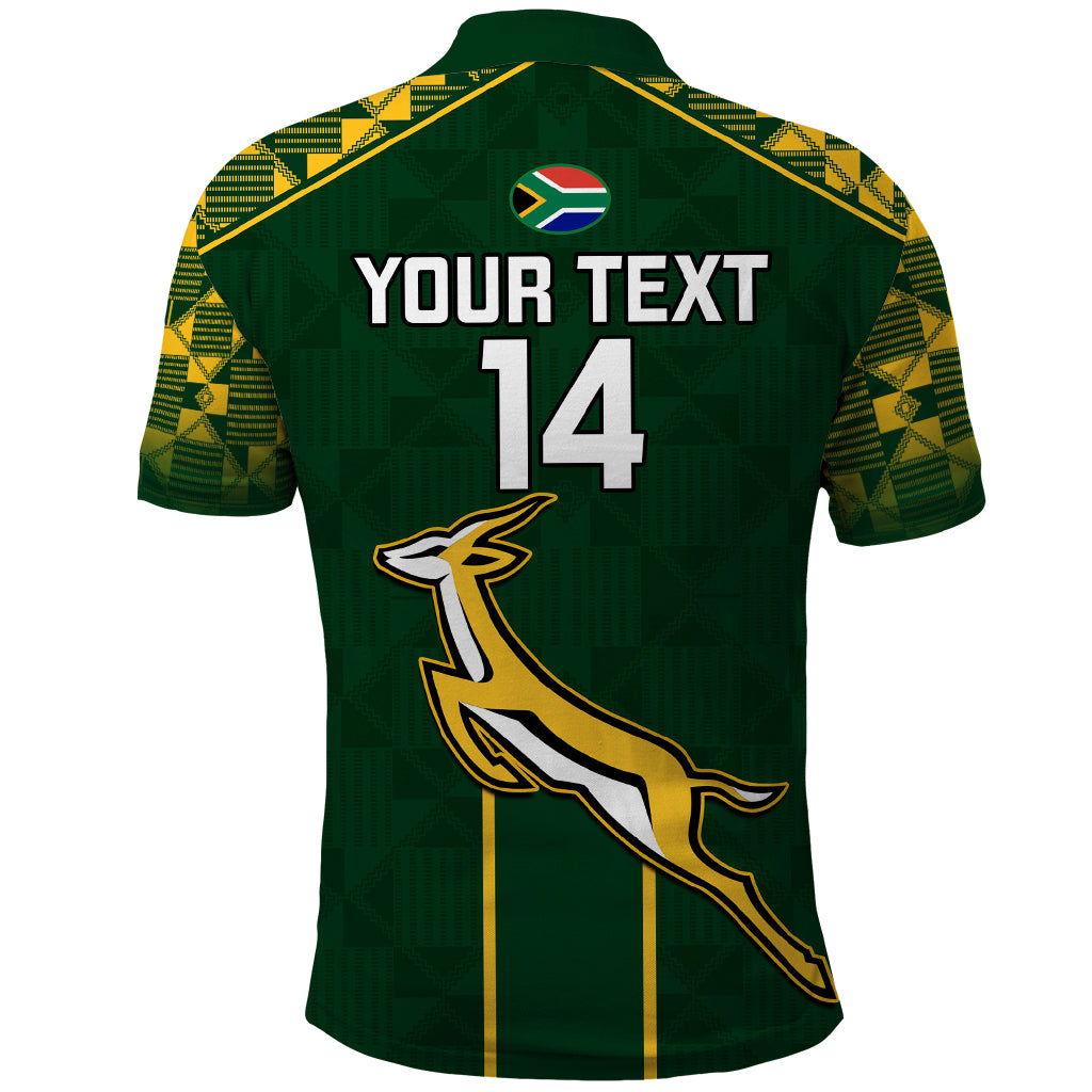 Custom South Africa Rugby Polo Shirt 2023 Go Springboks World Cup ...
