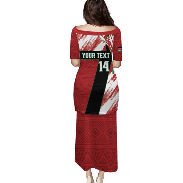 Custom Kenya Rugby Sevens Puletasi Go Champions African Pattern ...