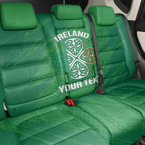 Custom Ireland Cricket Back Car Seat Cover Irish Celtic Knot - National ...