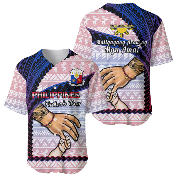 Polynesian Pride Father Day Philippines Baseball Jersey Filipino ...