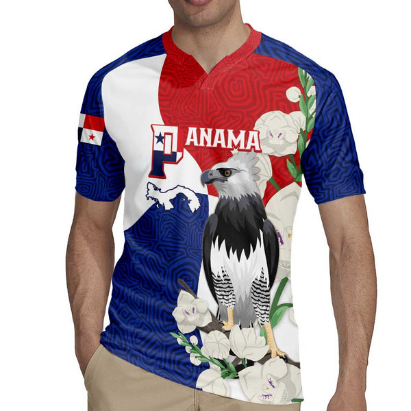 Panama Independence Day Rugby Jersey Harpy Eagle With Mola Pattern ...