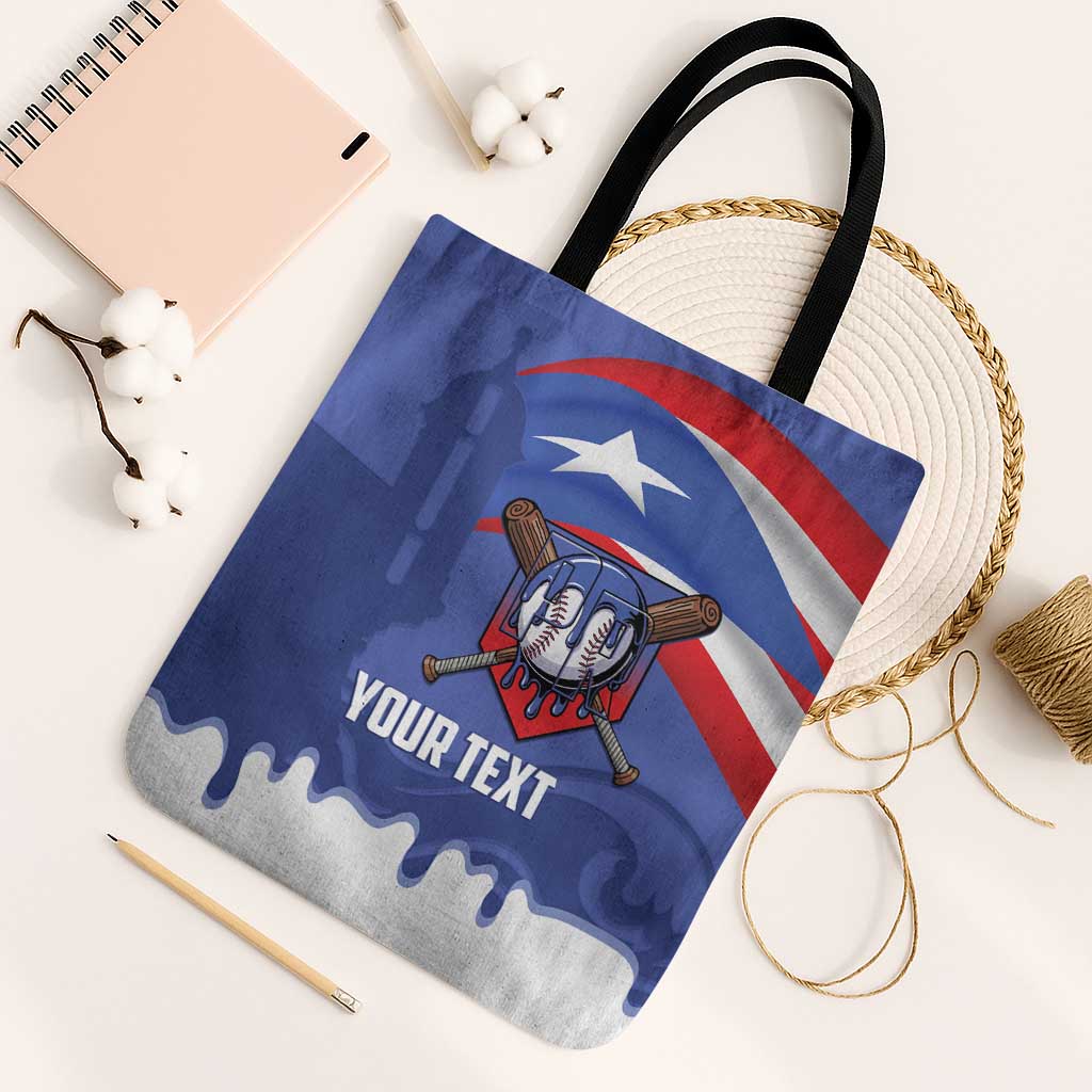 Puerto Rico 2026 Baseball Custom Tote Bag Go Puerto Rican El Morro Drip ...