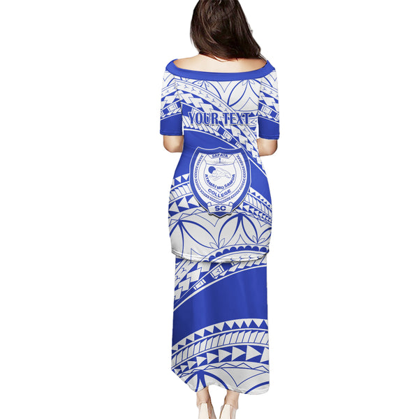 Personalised Samoa Safata College Puletasi Samoan Pattern - Wonder ...