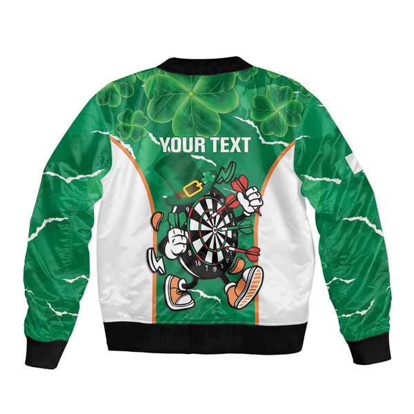 Personalised Ireland Darts Bomber Jacket Irish Dartboard Mascot ...