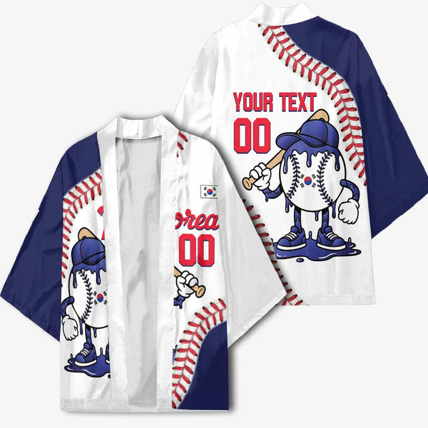 South Korea 2026 Baseball Custom Kimono Go Champions Drip Style ...
