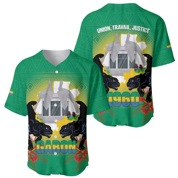 Gabon Independence Day Baseball Jersey Memorial Leon Mba Monument ...