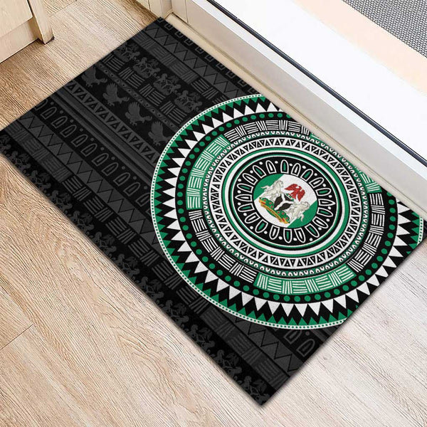 Nigeria Rubber Doormat African Tribal Pattern - Wonder Print Shop