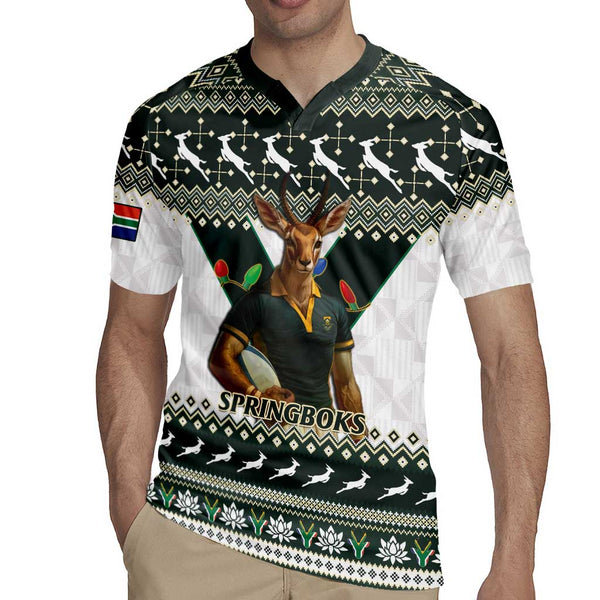 South Africa Christmas Rugby Rugby Jersey Springboks Mascot Mix African ...