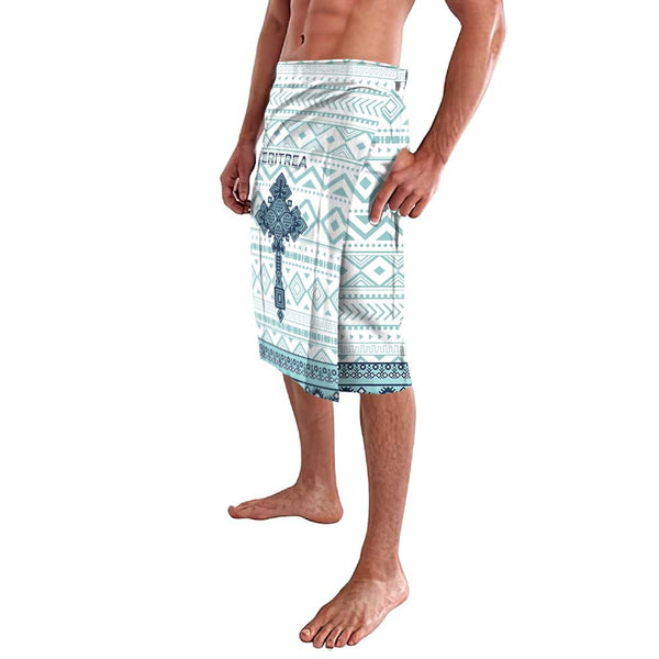 Eritrea Lavalava Eritrean Cross Mix Tilet Pattern - Wonder Print Shop