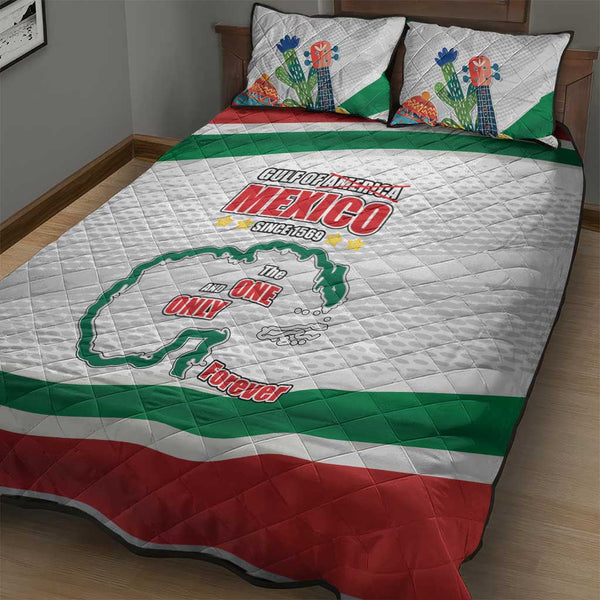 Gulf Of Mexico Since 1569 Quilt Bed Set Golfo De Mexico The One and ...
