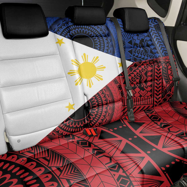 Philippines National Flag Day Back Car Seat Cover Filipino Tribal ...