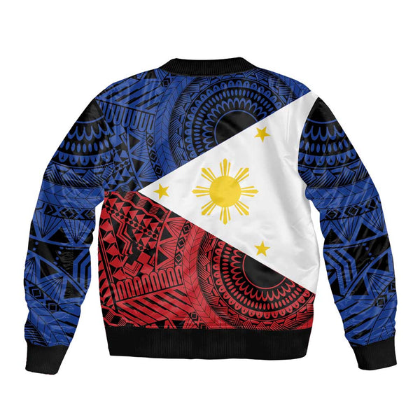 Philippines National Flag Day Bomber Jacket Filipino Tribal Pattern ...