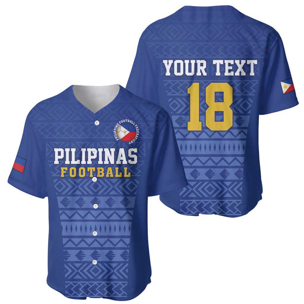 Custom Philippines Football Baseball Jersey Pambansang koponan ng ...