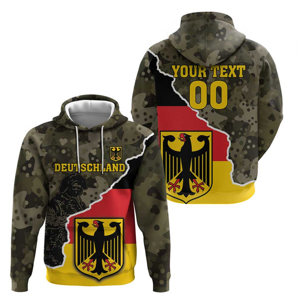 Custom Germany 1990 Hoodie Coat Of Arms With Camo Patterns - Wonder ...