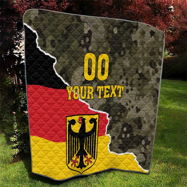 Custom Germany 1990 Quilt Coat Of Arms With Camo Patterns - Wonder ...
