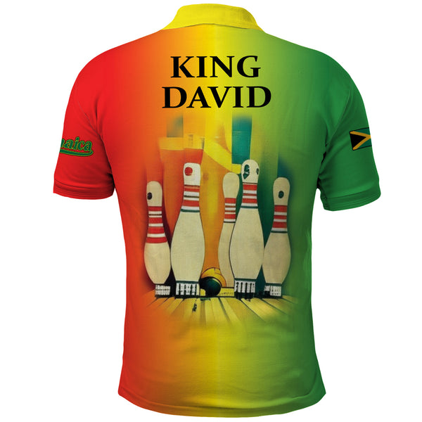 Jamaica Polo Shirt Reggae Bowling - Wonder Print Shop