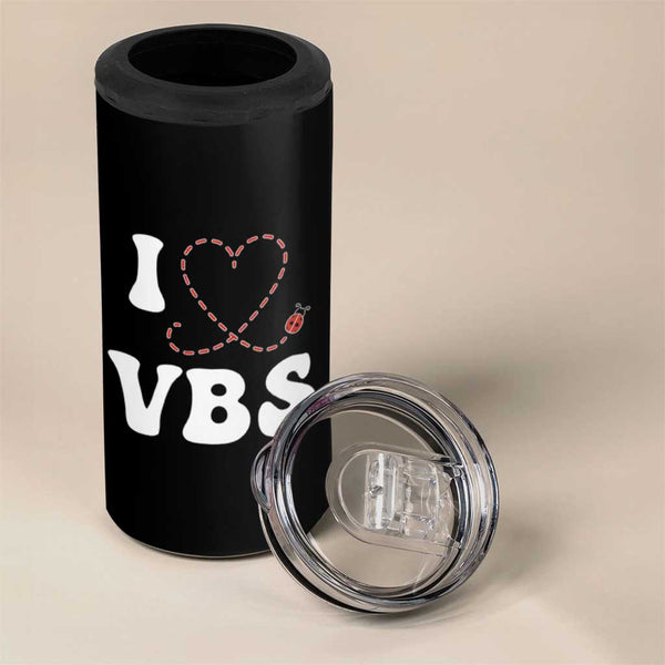 I Love VBS 2025 4 in 1 Can Cooler Tumbler Vacation Bible School Ladybug ...