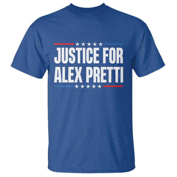 Justice for Alex Pretti Patriotic T Shirt Minneapolis Jan 24 2026 ...