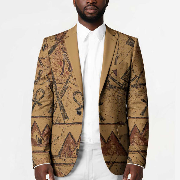 Min Ancient Egyptian Blazer Fertility Symbol Sandstone Ankh Pyramid ...