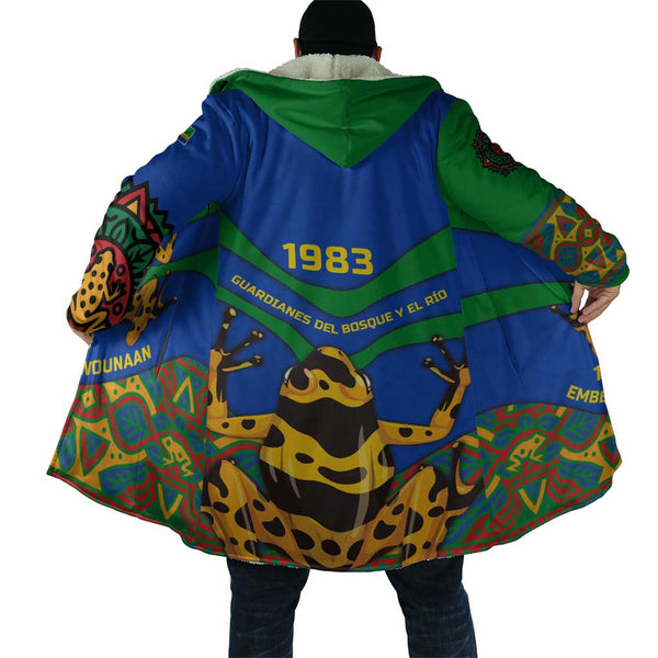 Indigenous Regions of Panama Embera-Wounaan Cloak Frog Graphic and ...