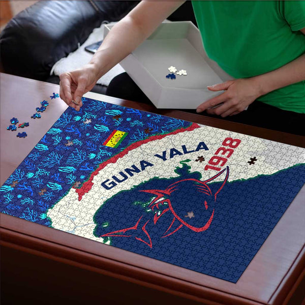 Indigenous Regions of Panama Guna Yala Puzzle with Regional Map Lobster ...