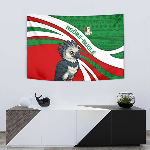 Indigenous Regions of Panama Ngabe-Bugle Tapestry with Harpy Eagle ...