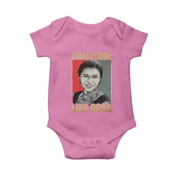 Rosa Parks Baby Onesie Challenge Like Rosa Black History - Wonder Print ...