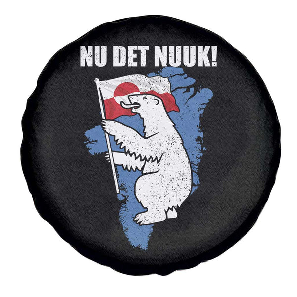 Nu Det Nuuk Nows Enough Spare Tire Cover Funny Saying Bear Greenlandic ...