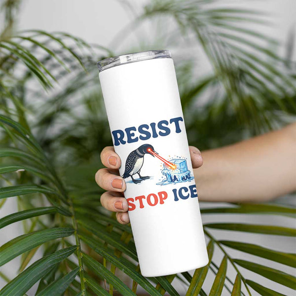 Stop ICE Skinny Tumbler Minnesota Resist Anti ICE Immigration Protest ...