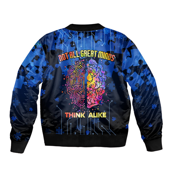 Autism Acceptance Month Neurodiversity - Wired Differently Bomber ...
