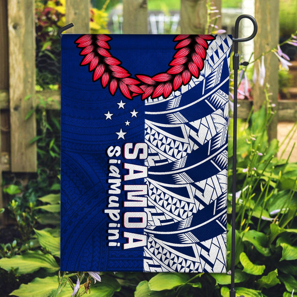 Toa Samoa Rugby Flag Siamupini Ula Fala Blue Ver.02 LT13 - Wonder Print ...